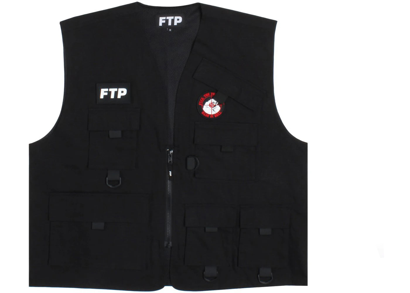 FTP Reaper Tactical Vest Black – Side Kicks