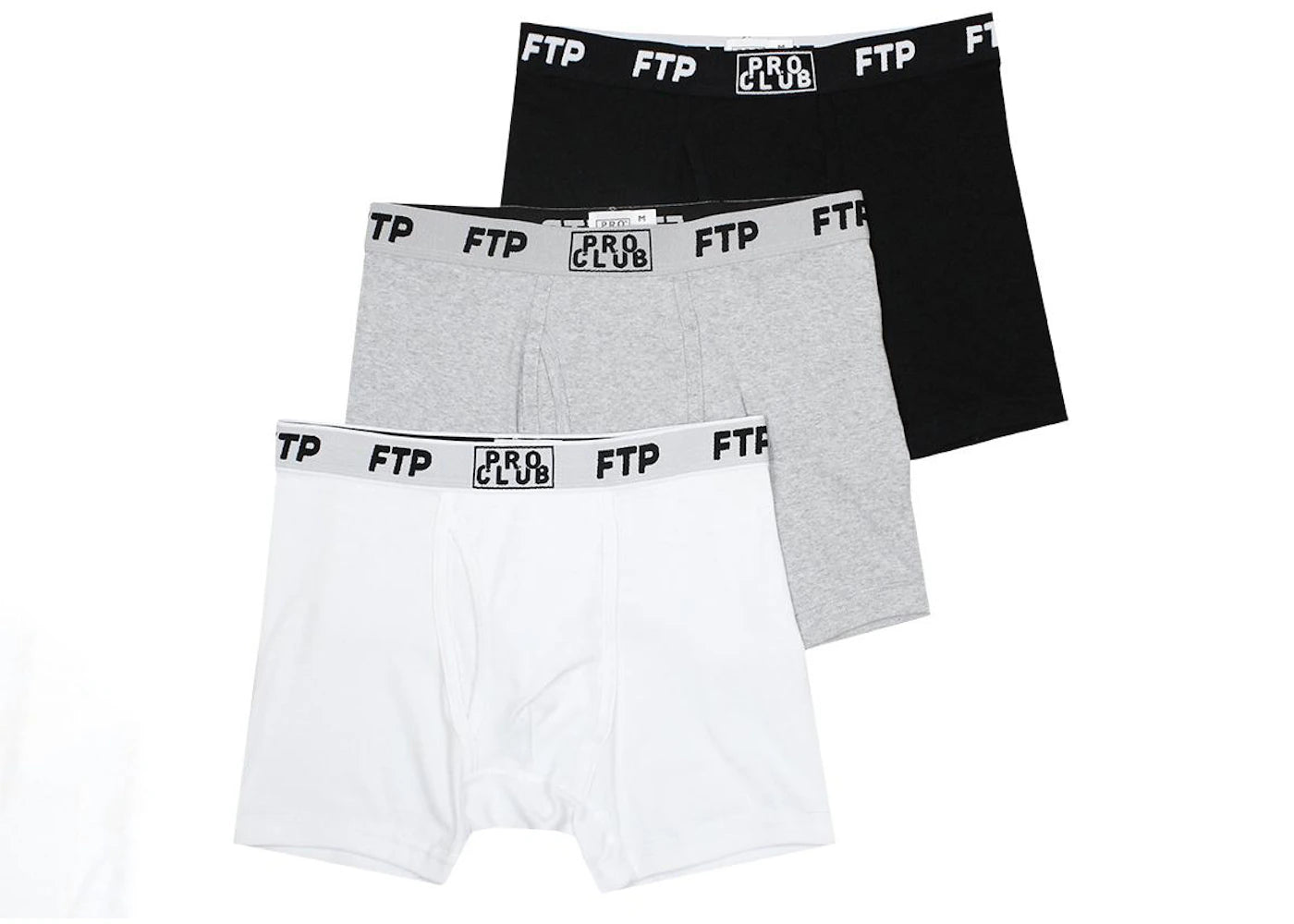 FTP x Pro Club Boxer Briefs (3 Pack) Multi – Side Kicks