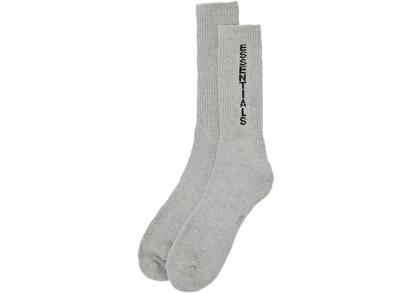Fear of God Essentials Crew Socks Grey – Side Kicks
