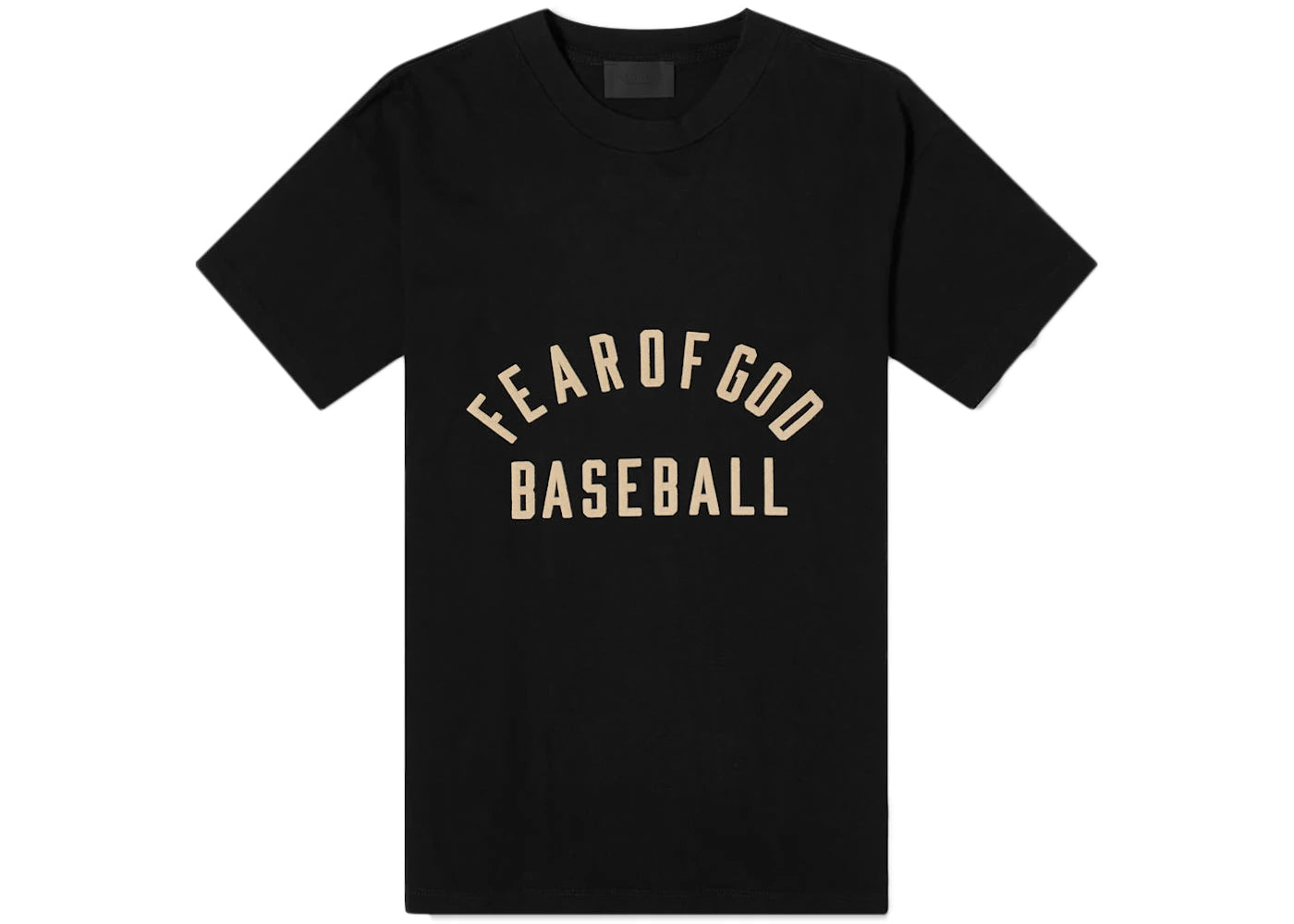 Fear of God Baseball T-shirt Black – Side Kicks