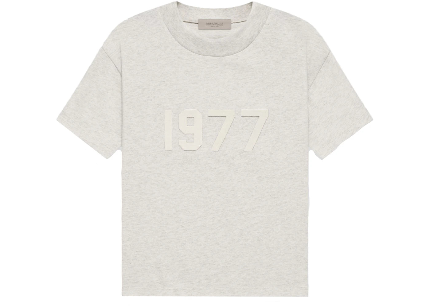 Fear of God Essentials 1977 T-shirt Light Oatmeal – Side Kicks