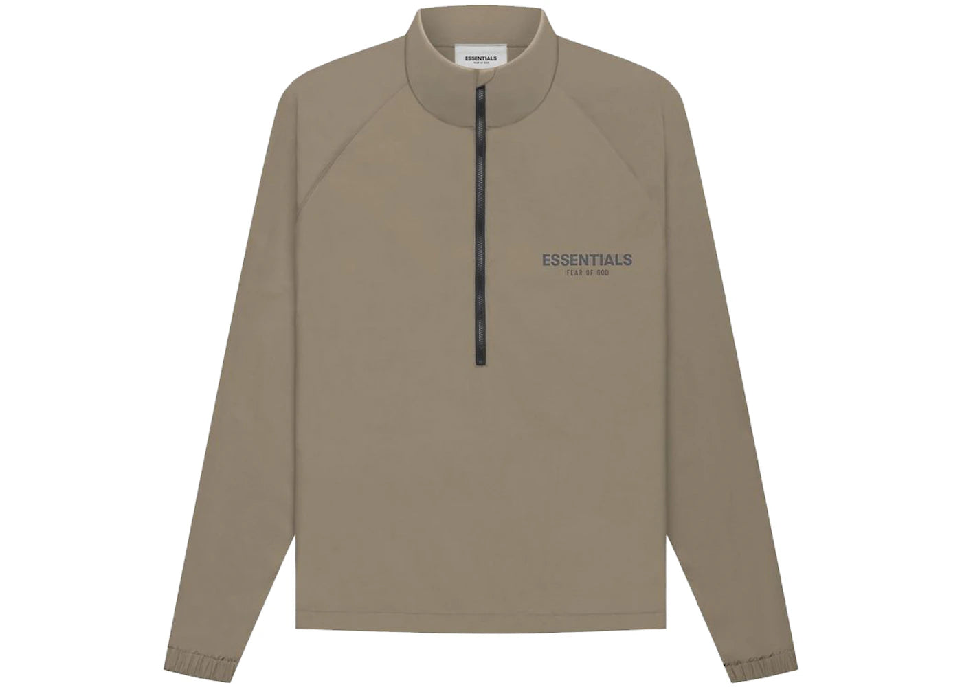 Fear of God Essentials Half Zip Track Jacket Harvest – Side Kicks
