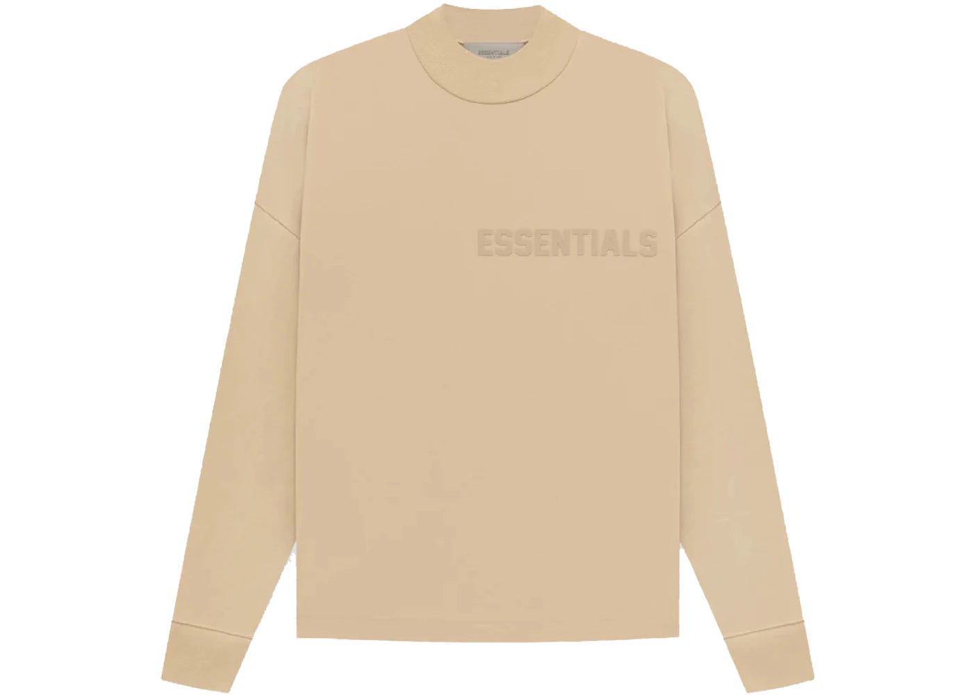 Fear of God Essentials LS Tee Sand – Side Kicks