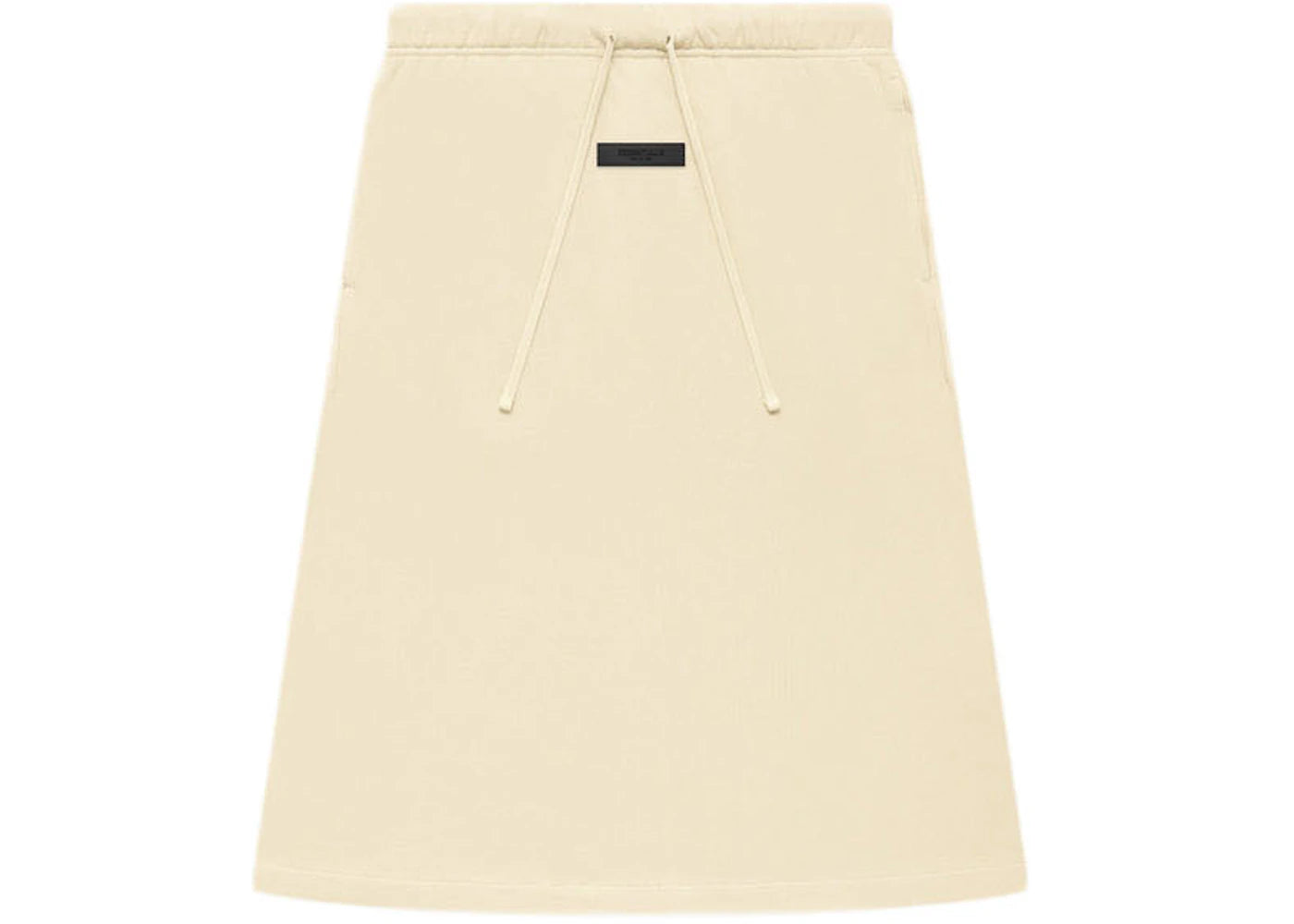 Fear of God Essentials Women's French Terry Long Skirt Egg Shell – Side ...