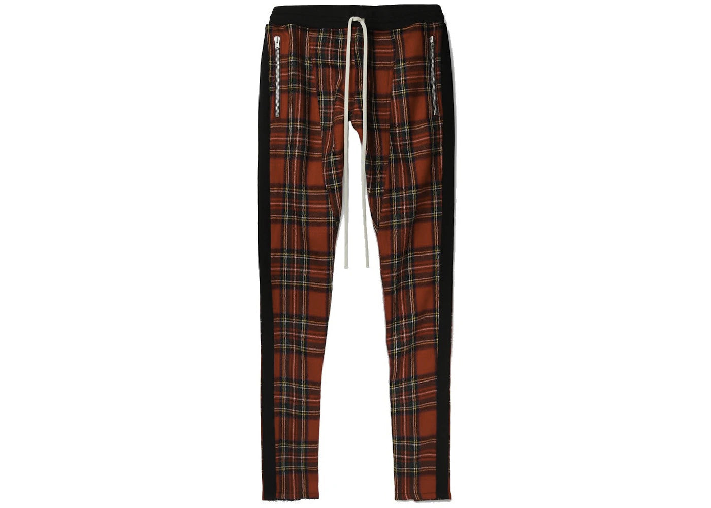 Fear of God Tartan Wool Plaid Trouser Track Pants Red Plaid – Side Kicks
