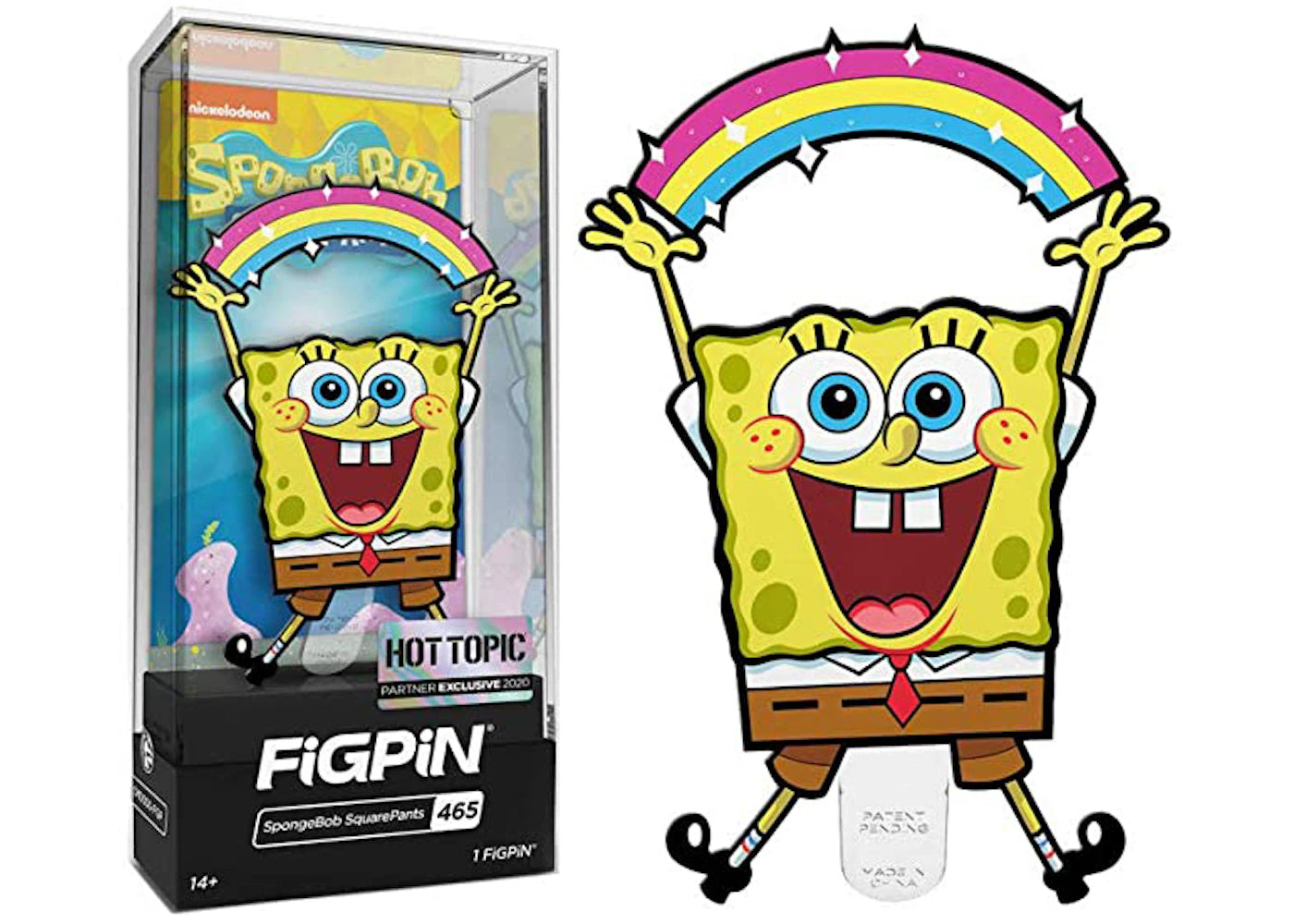 FiGPiN SpongeBob Squarepants Exclusive Pin #465 – Side Kicks