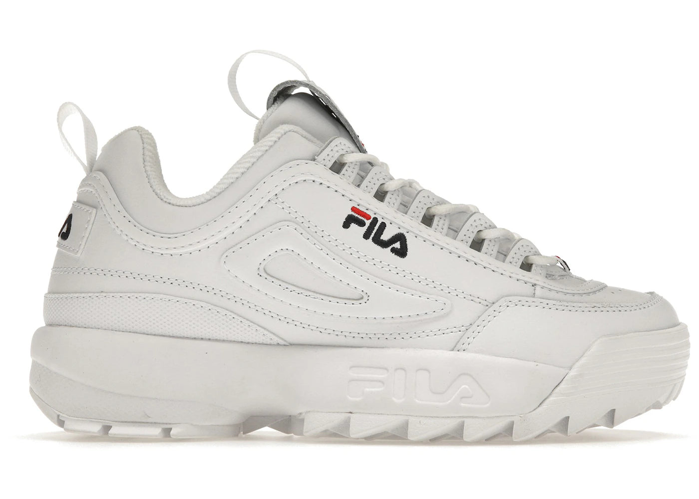 Fila Disruptor 2 White Navy Red (Women's) – Side Kicks