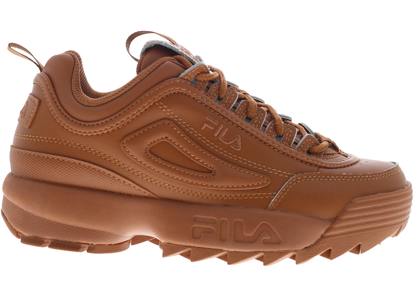 Fila Disruptor II Premium Triple Brown (Women's) – Side Kicks