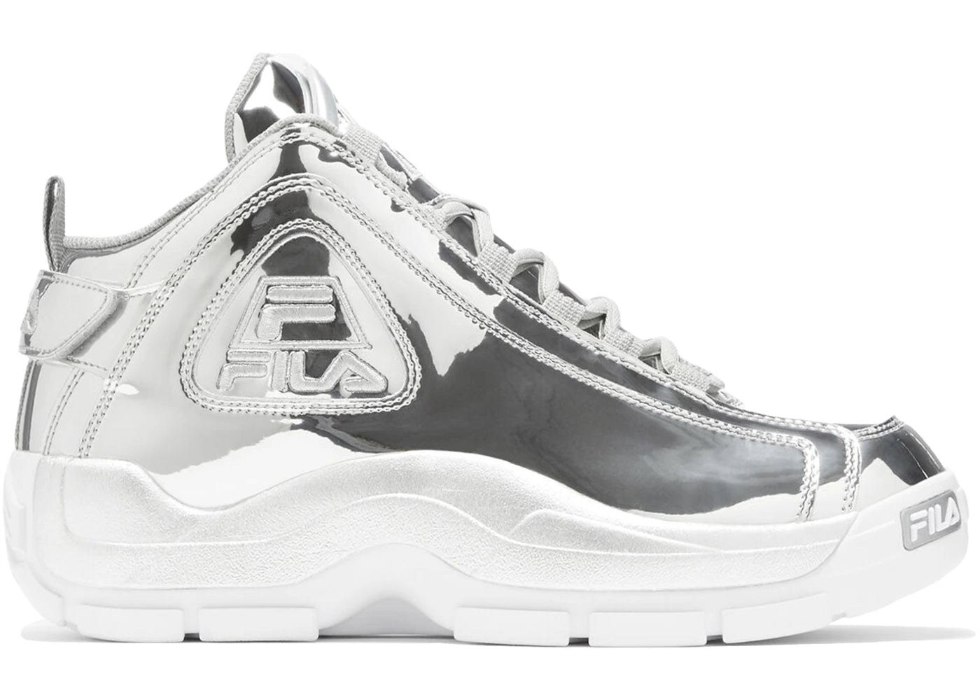 Fila Grant Hill 2 Metallic Silver – Side Kicks