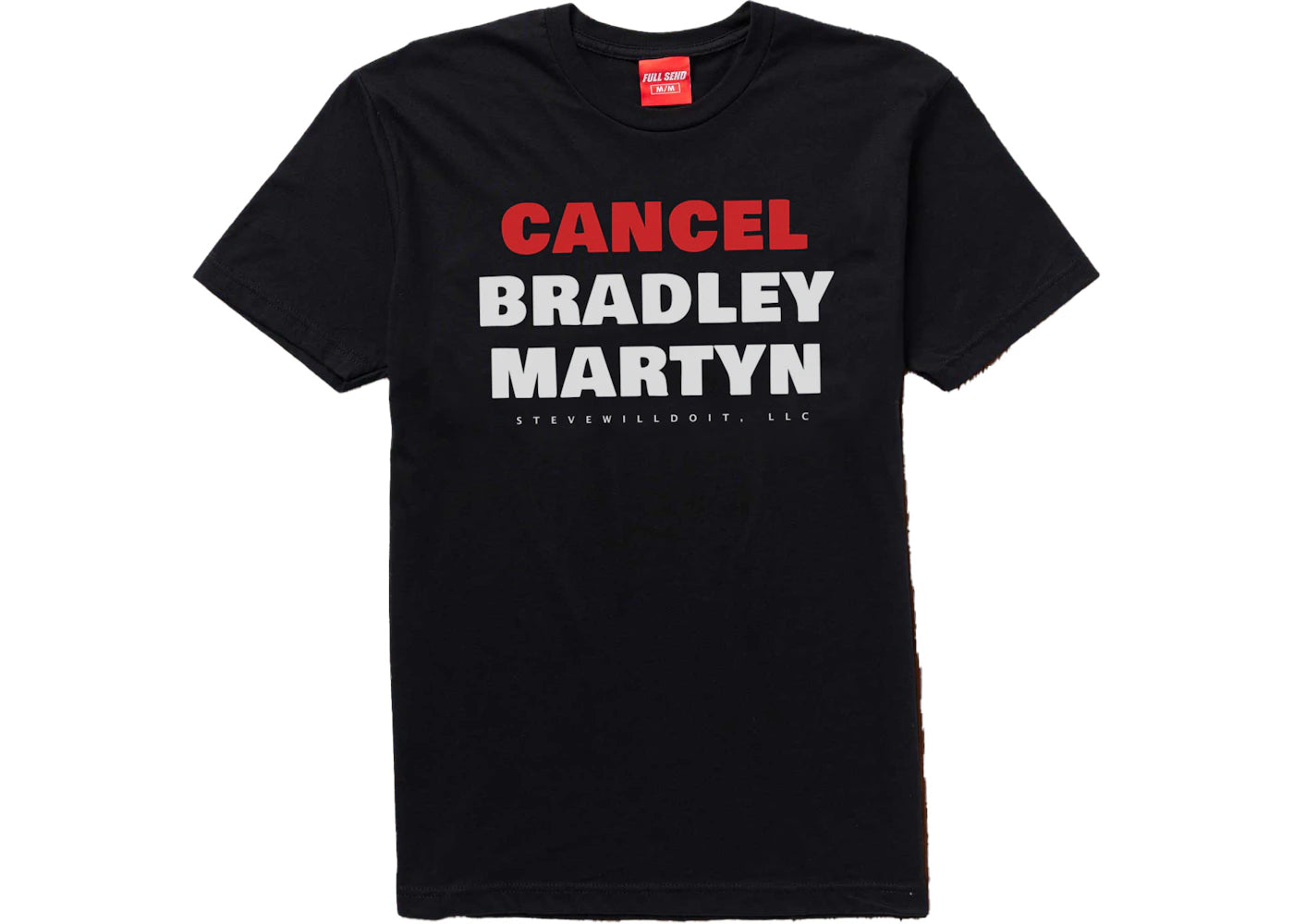 Full Send Cancel Bradley Martyn T-shirt Black – Side Kicks