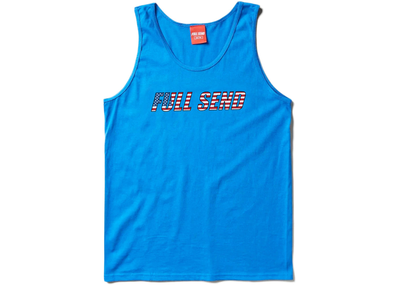 Full Send Fourth of July Tank Royal Blue – Side Kicks