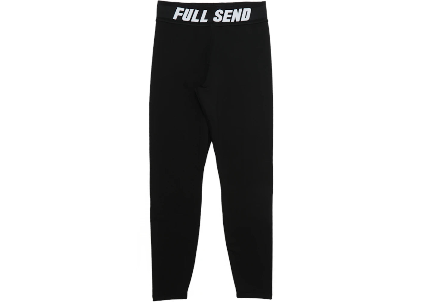 Full Send Logo Band Leggings Black/White – Side Kicks