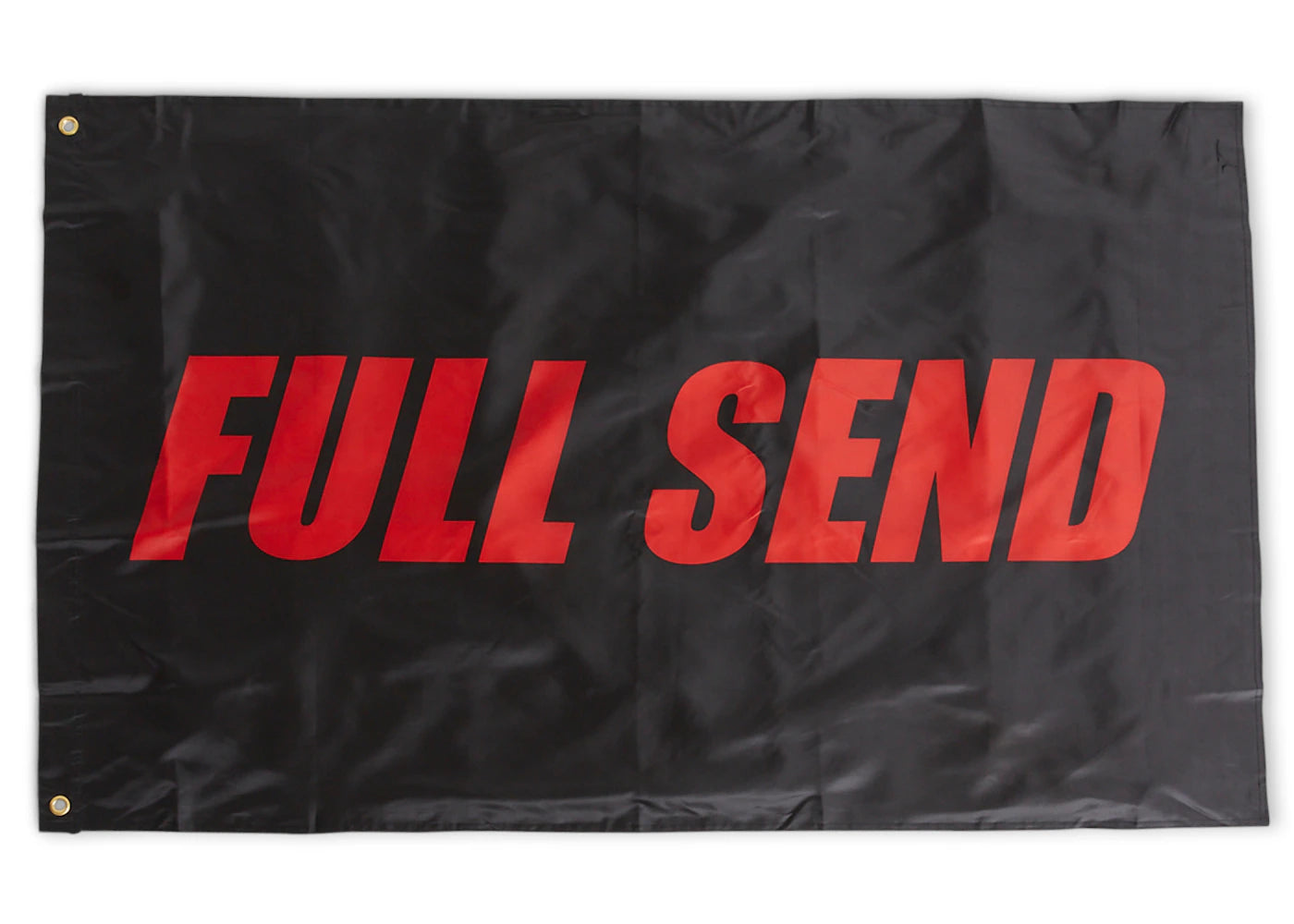 Full Send Logo Flag Black/Red – Side Kicks