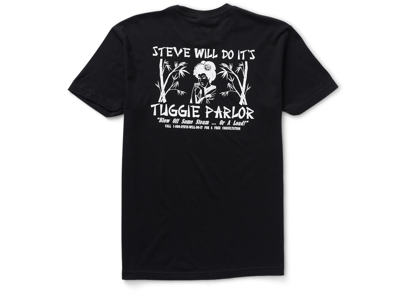 Full Send SteveWillDoIt Tuggie Parlor T-shirt Black – Side Kicks