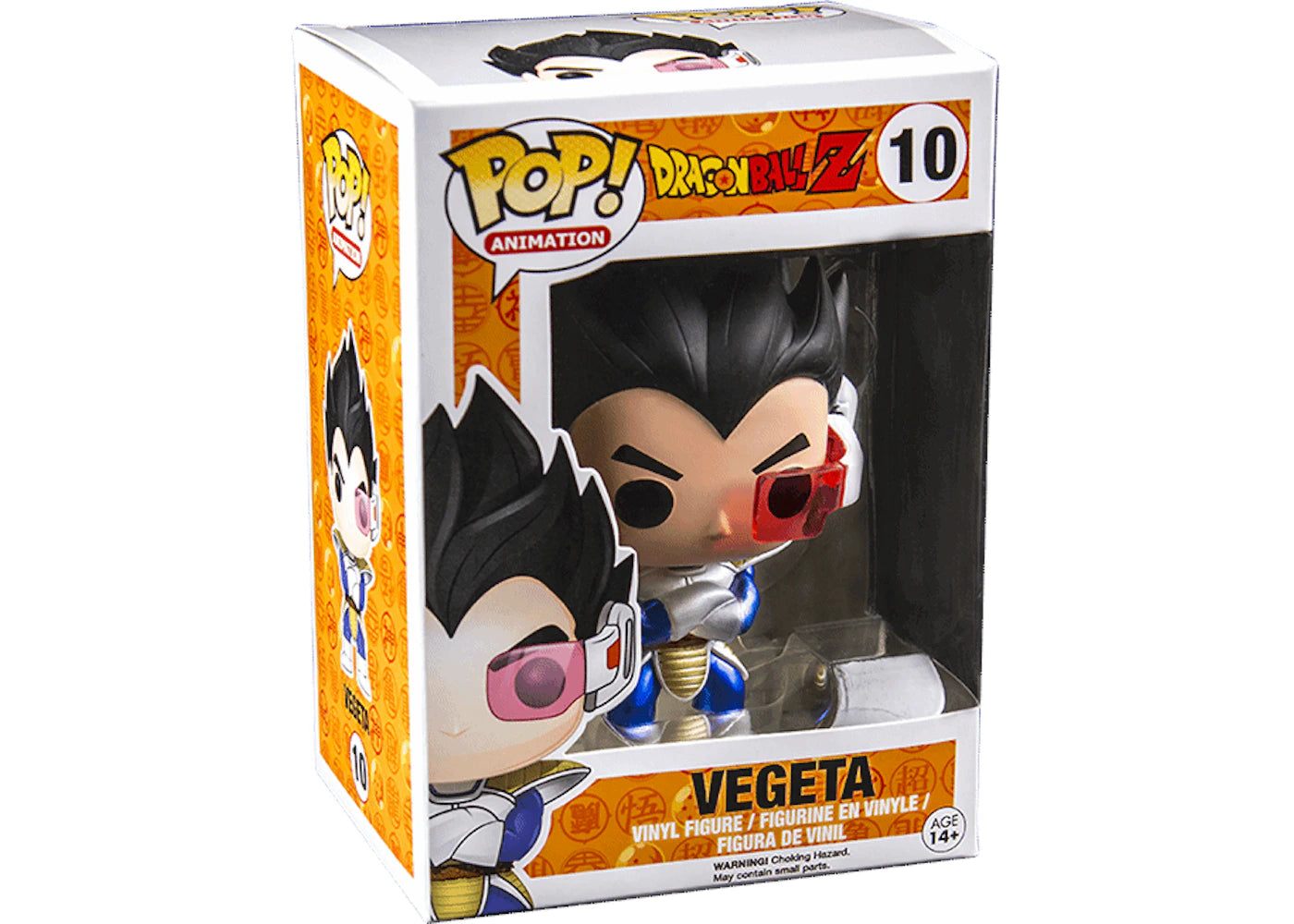 Funko Pop! Animation DragonBall Z Vegeta (Metallic) Figure #10 – Side Kicks