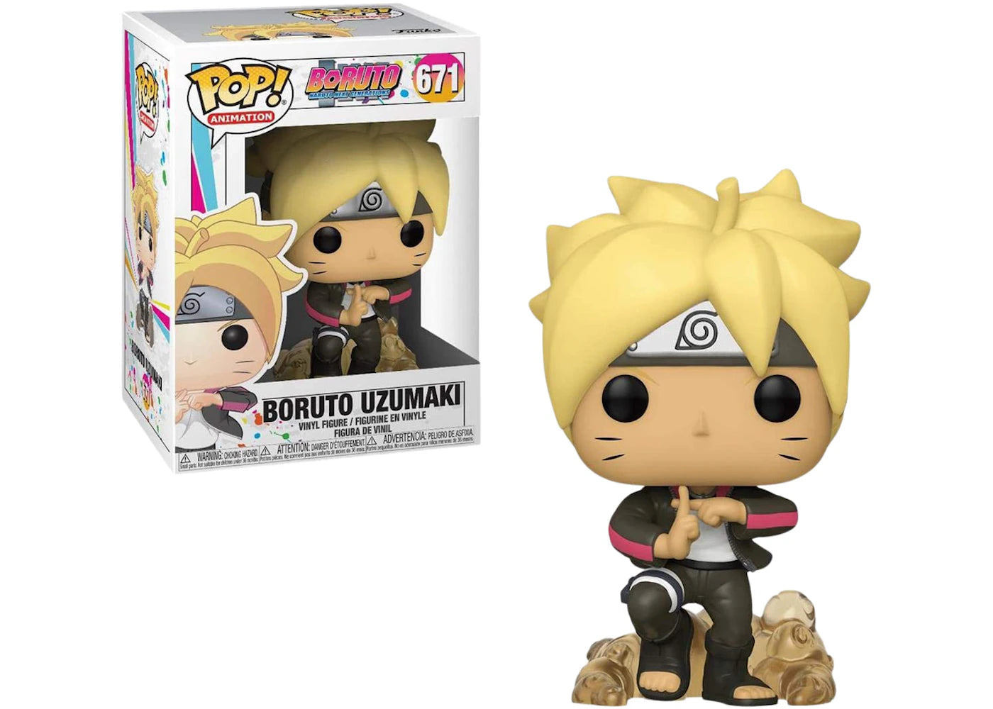 Funko Pop! Animation Naruto Next Generations Boruto Uzamaki Figure #67 ...