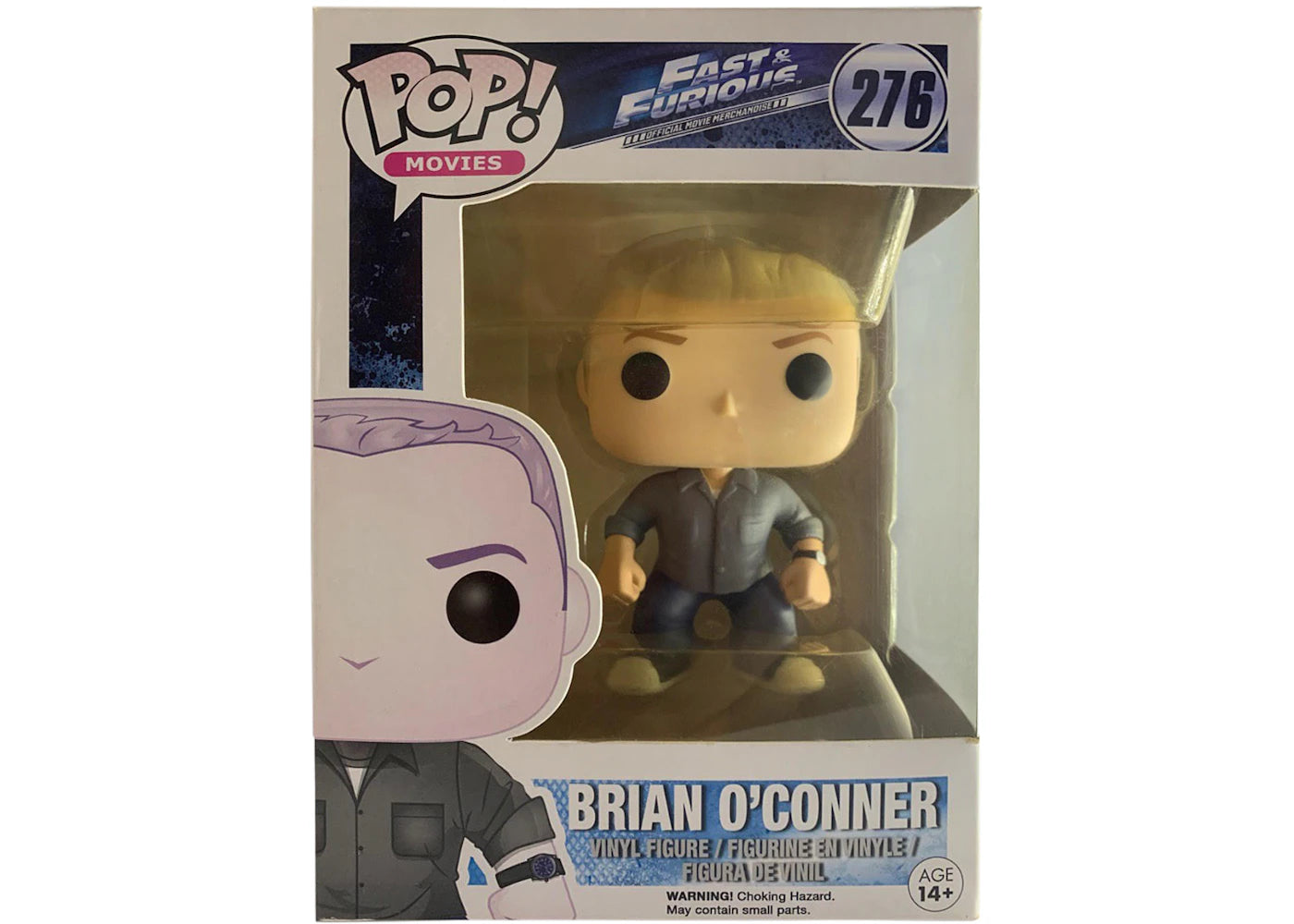 Funko Pop! Movies Fast & Furious Brain O'Conner Figure #276 – Side Kicks