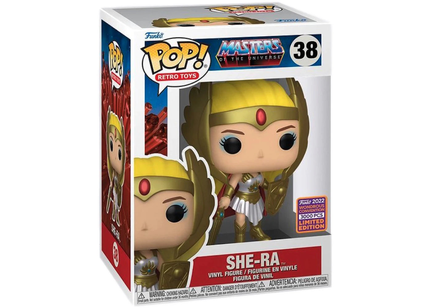 Funko Pop! Retro Toys Masters Of The Universe She-Ra (Edition of 3000 ...