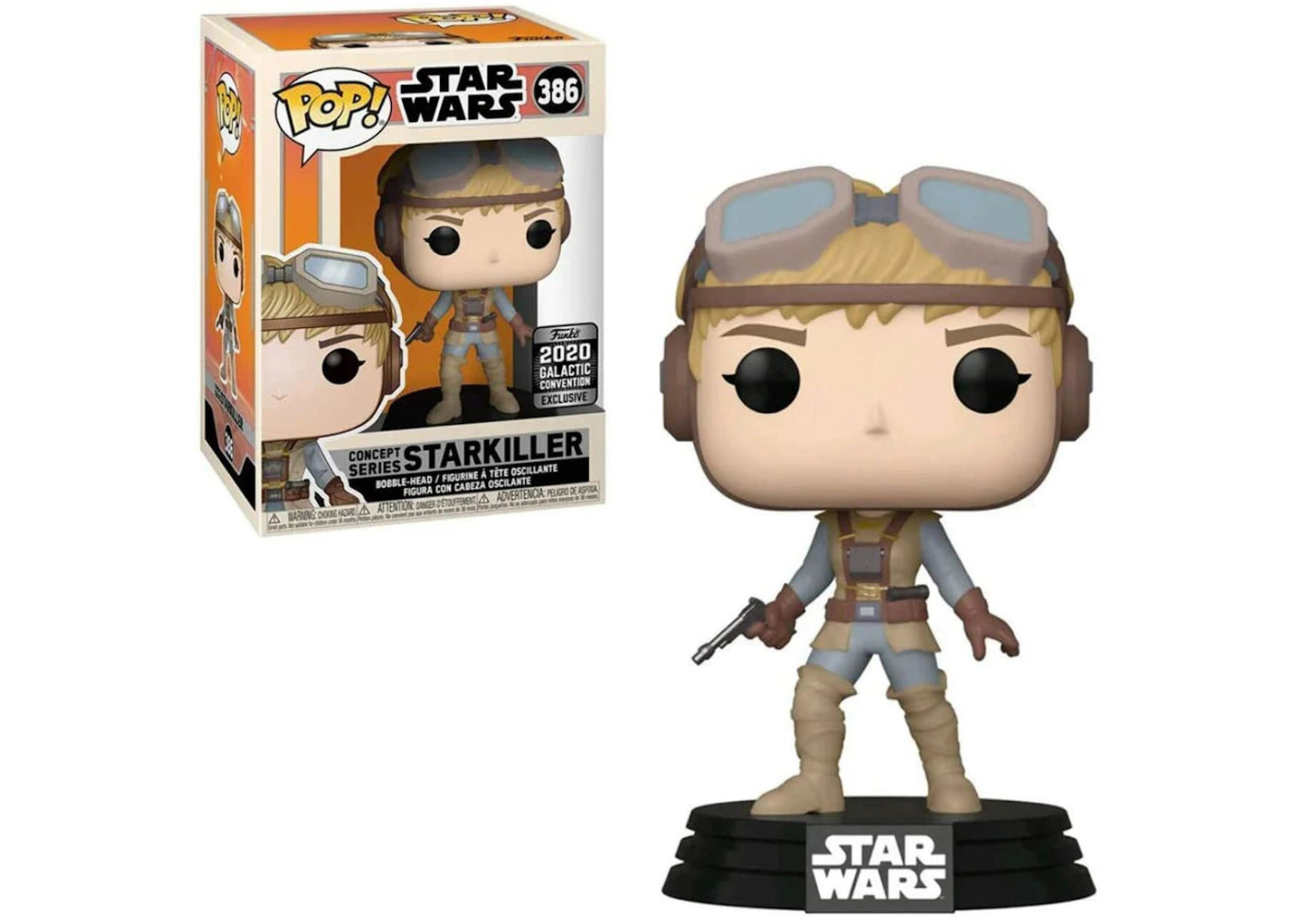 Funko Pop! Star Wars Concept Series Starkiller Galactic Convention Bob ...