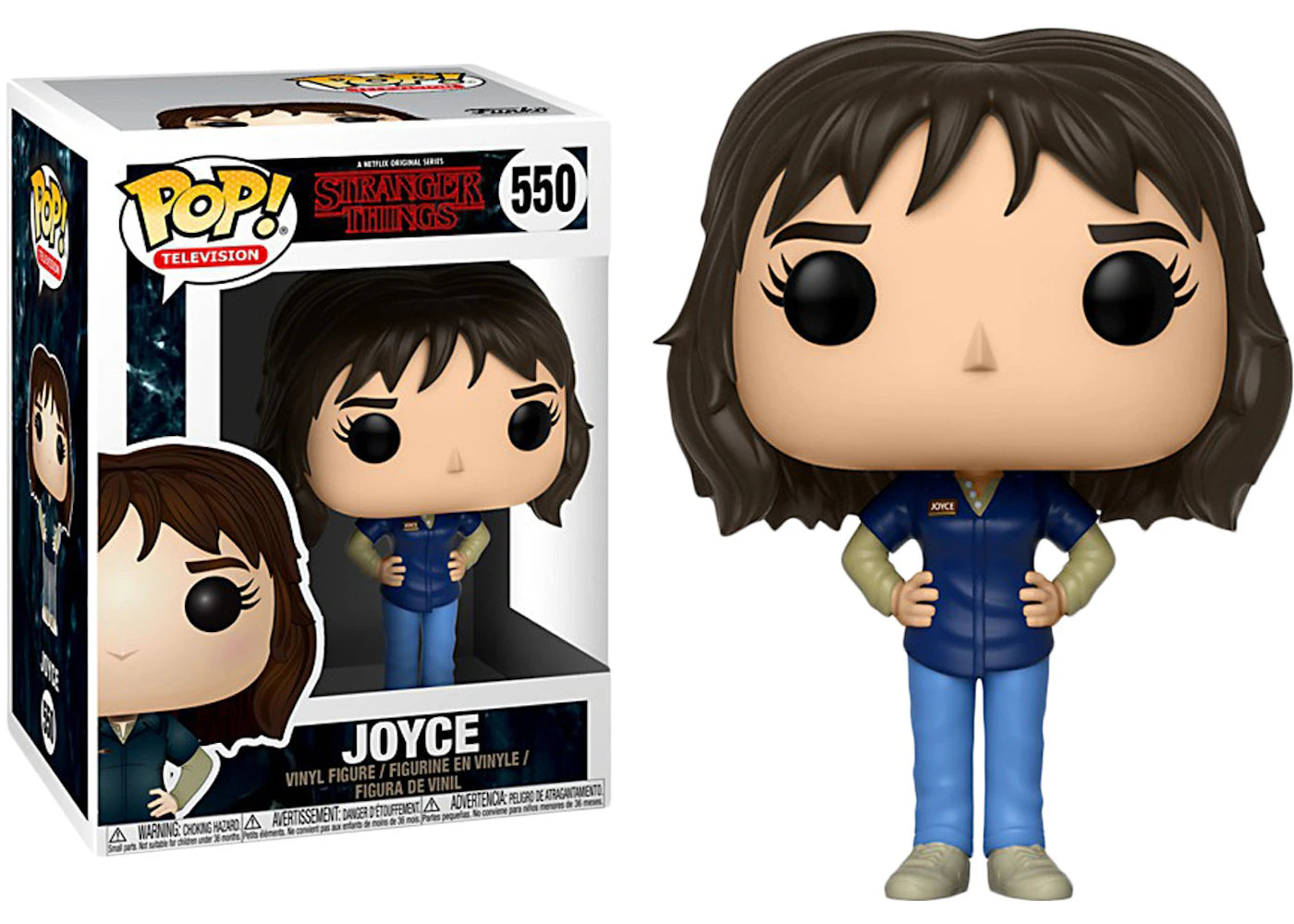 Funko Pop! Television Stranger Things Joyce Byers Figure #550 – Side Kicks