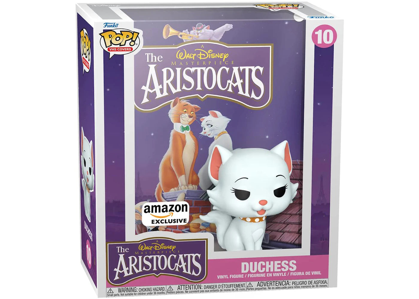 Funko Pop! VHS Covers Disney The Aristocats Duchess Amazon Exclusive F ...