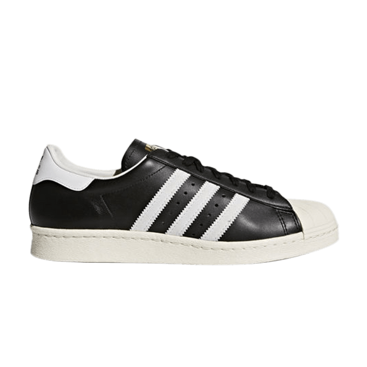 adidas Superstar 80s Black Chalk White – Side Kicks