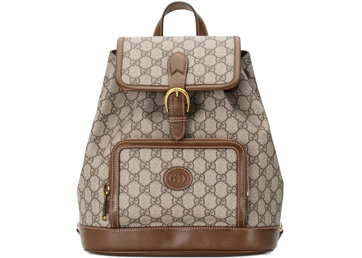 Gucci Backpack With Interlocking G Beige/Ebony – Side Kicks