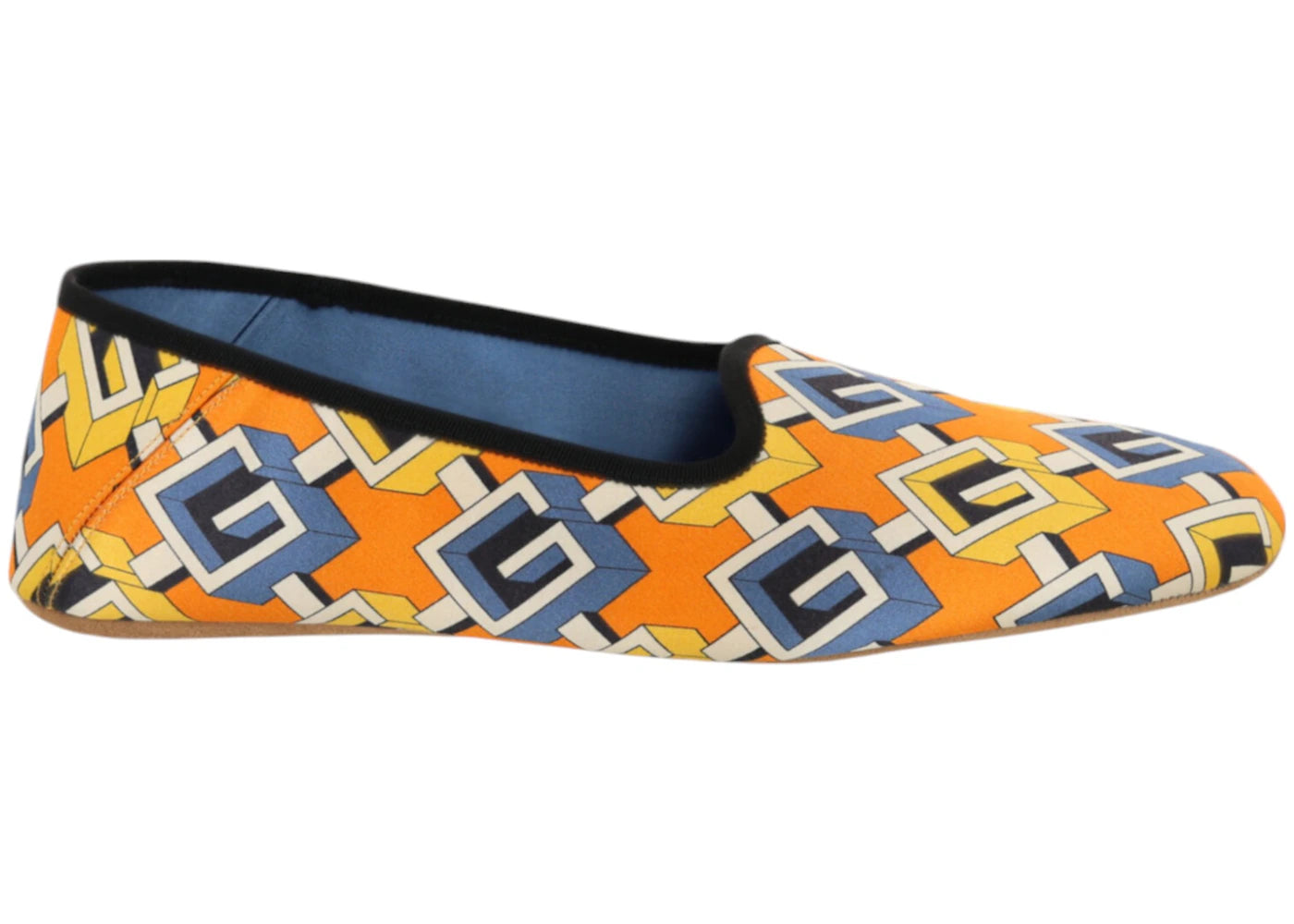 Gucci Geometric G Print Slippers Yellow (Women's) – Side Kicks