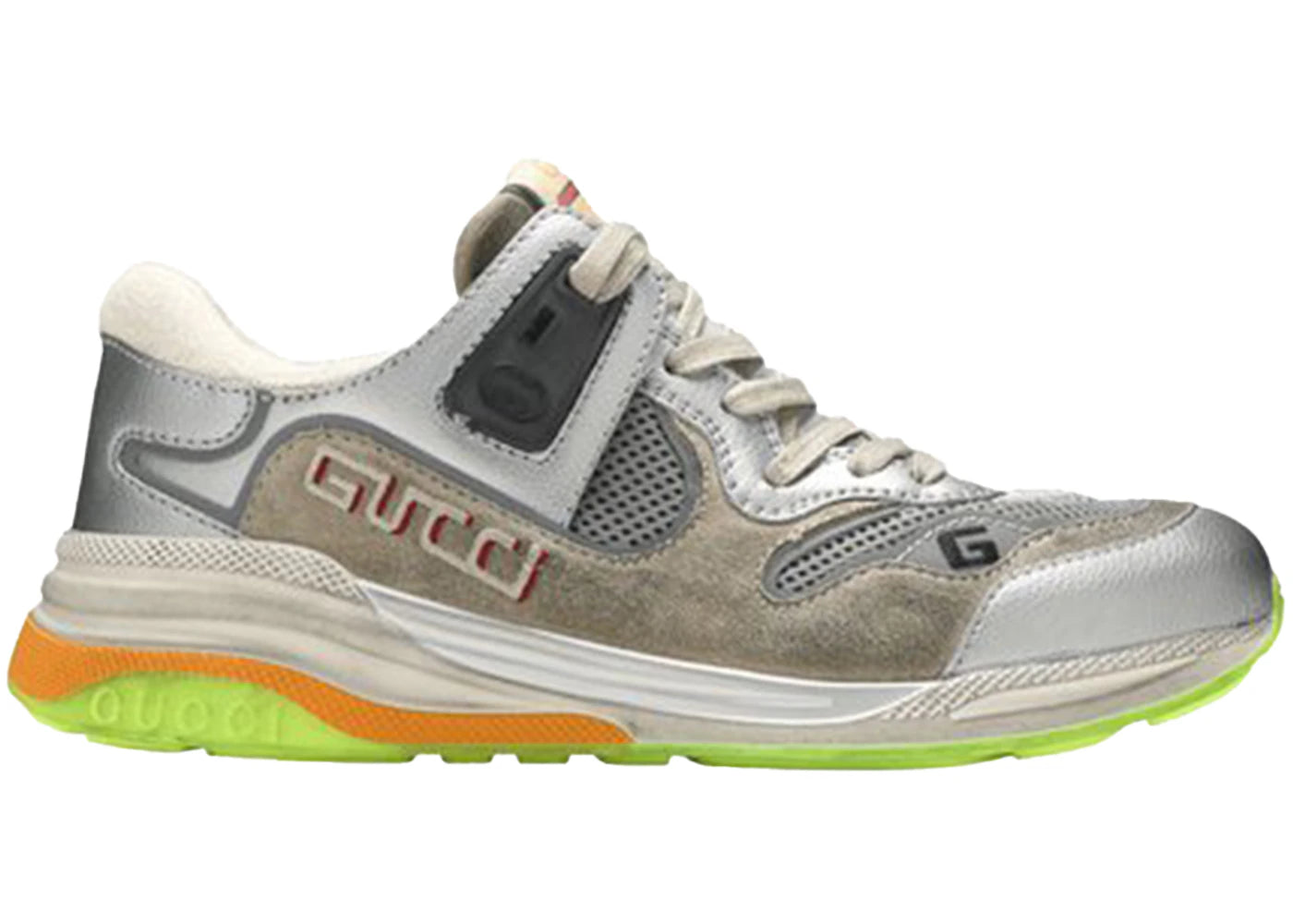 Gucci Ultrapace Silver Metallic – Side Kicks