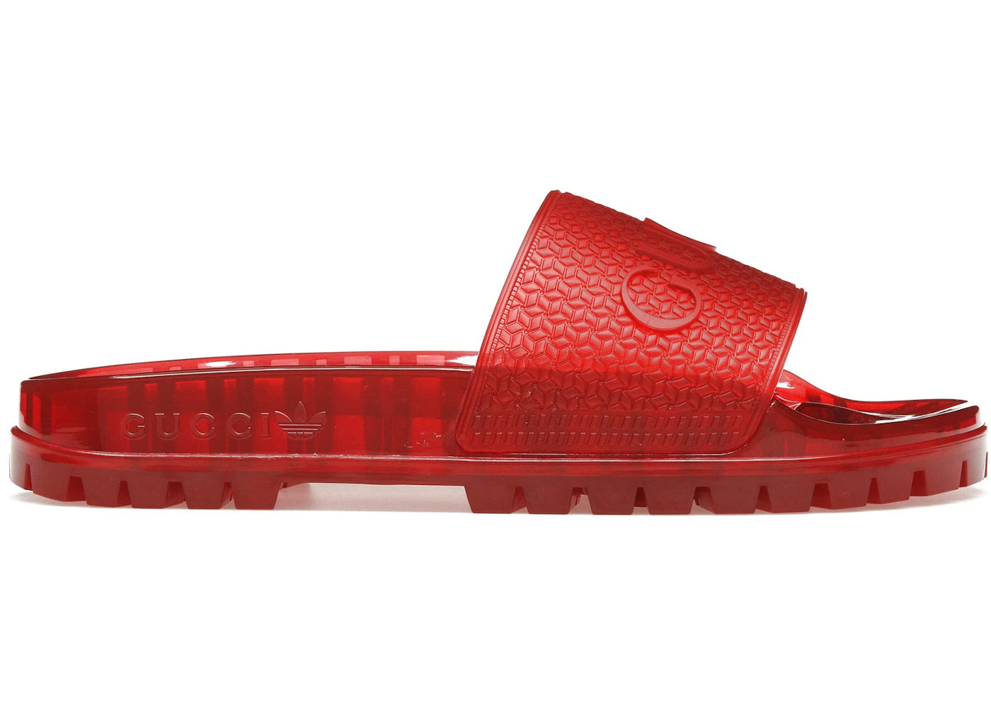 adidas x Gucci Adilette Slide Red – Side Kicks