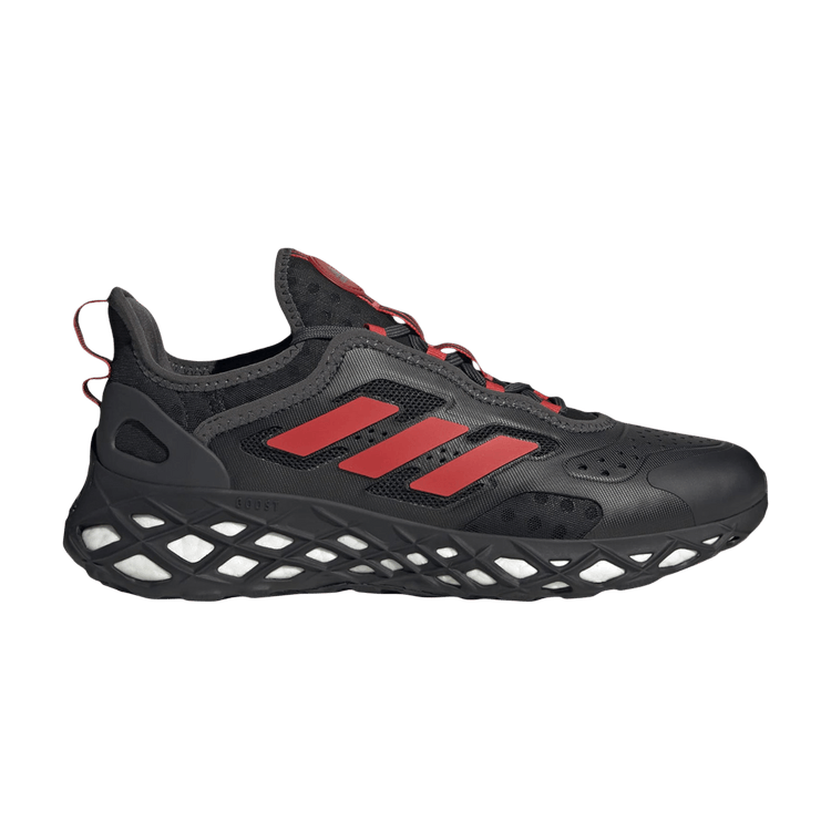 adidas Web Boost Core Black Red Carbon – Side Kicks