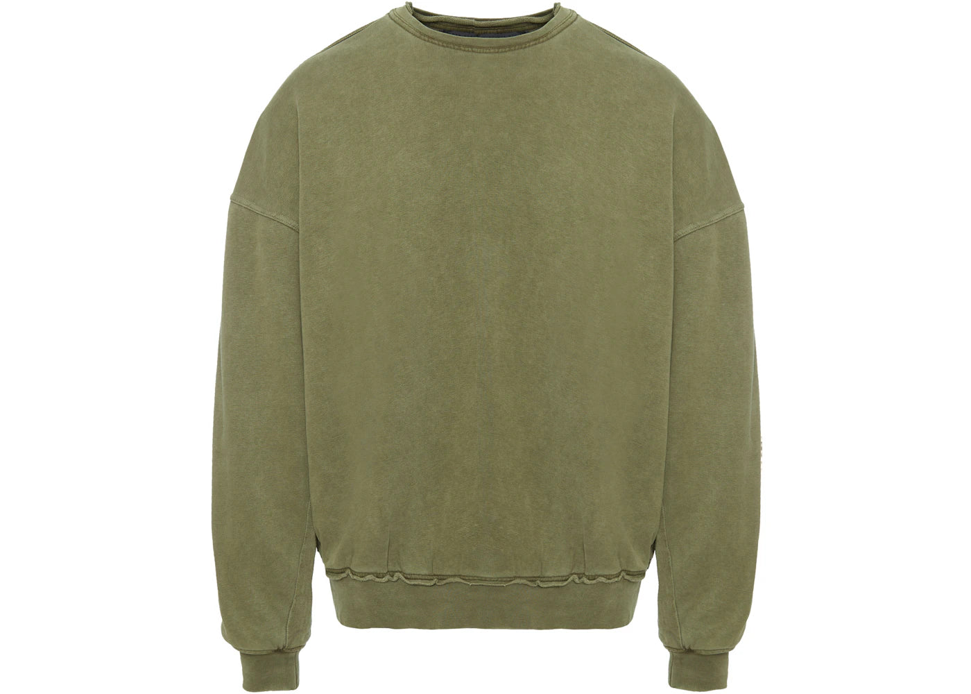 Haider Ackermann Perth Raw Edge Sweater Khaki – Side Kicks