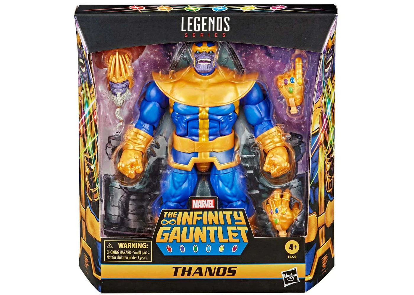 Hasbro Marvel Legends The Infinity Gauntlet Thanos Action Figure – Side ...