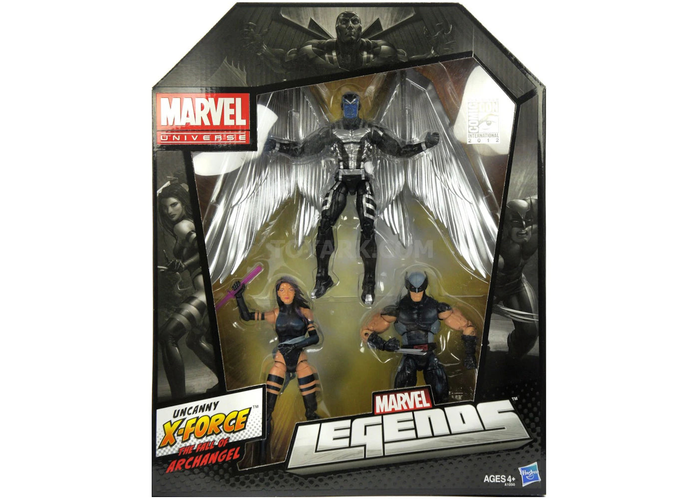 Hasbro Marvel Legends Uncanny X-Force Wolverine Archangel Psylocke 3-P ...