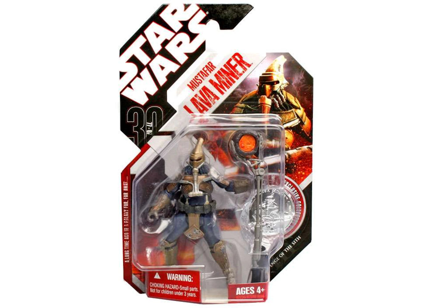 Hasbro Star Wars 30th Anniversary Mustafar Lava Miner Action Figure ...