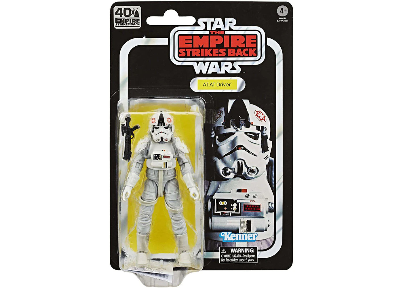 Hasbro Star Wars 40th Anniversary The Empire Strikes Back AT-AT Driver ...