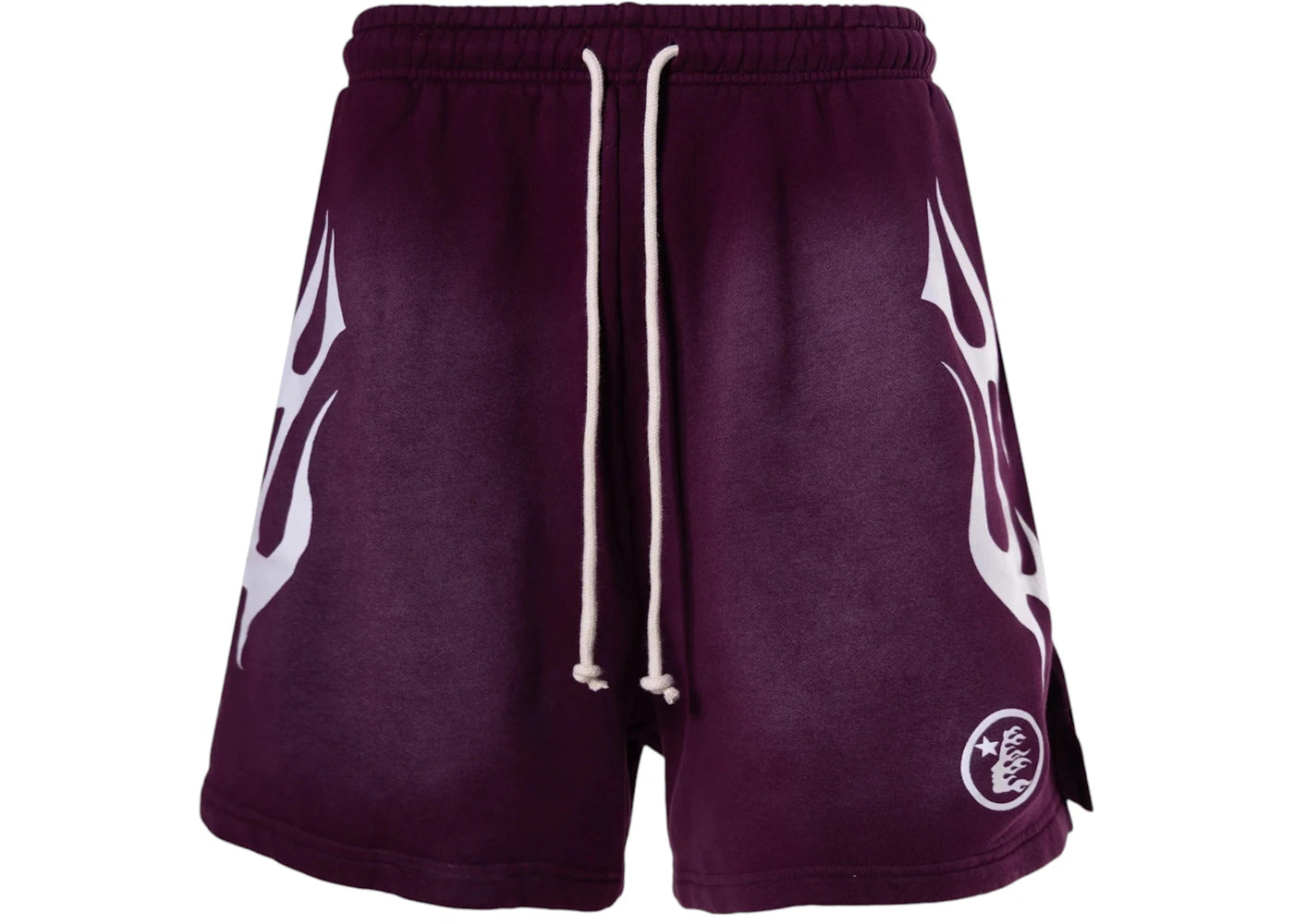 Hellstar Flame Shorts Brown – Side Kicks