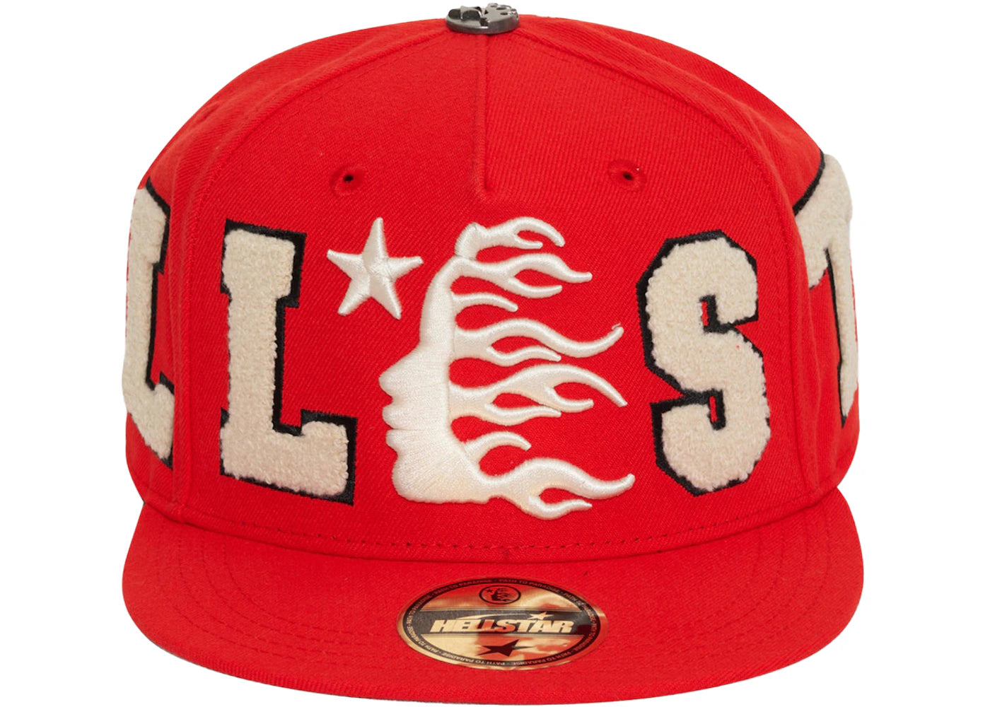 Hellstar OG Patch Fitted Red – Side Kicks