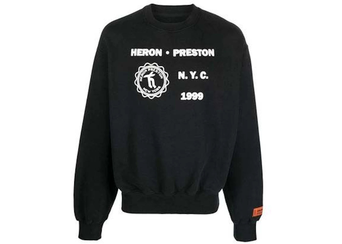 Heron Preston Medieval Heron Crewneck Black/White – Side Kicks