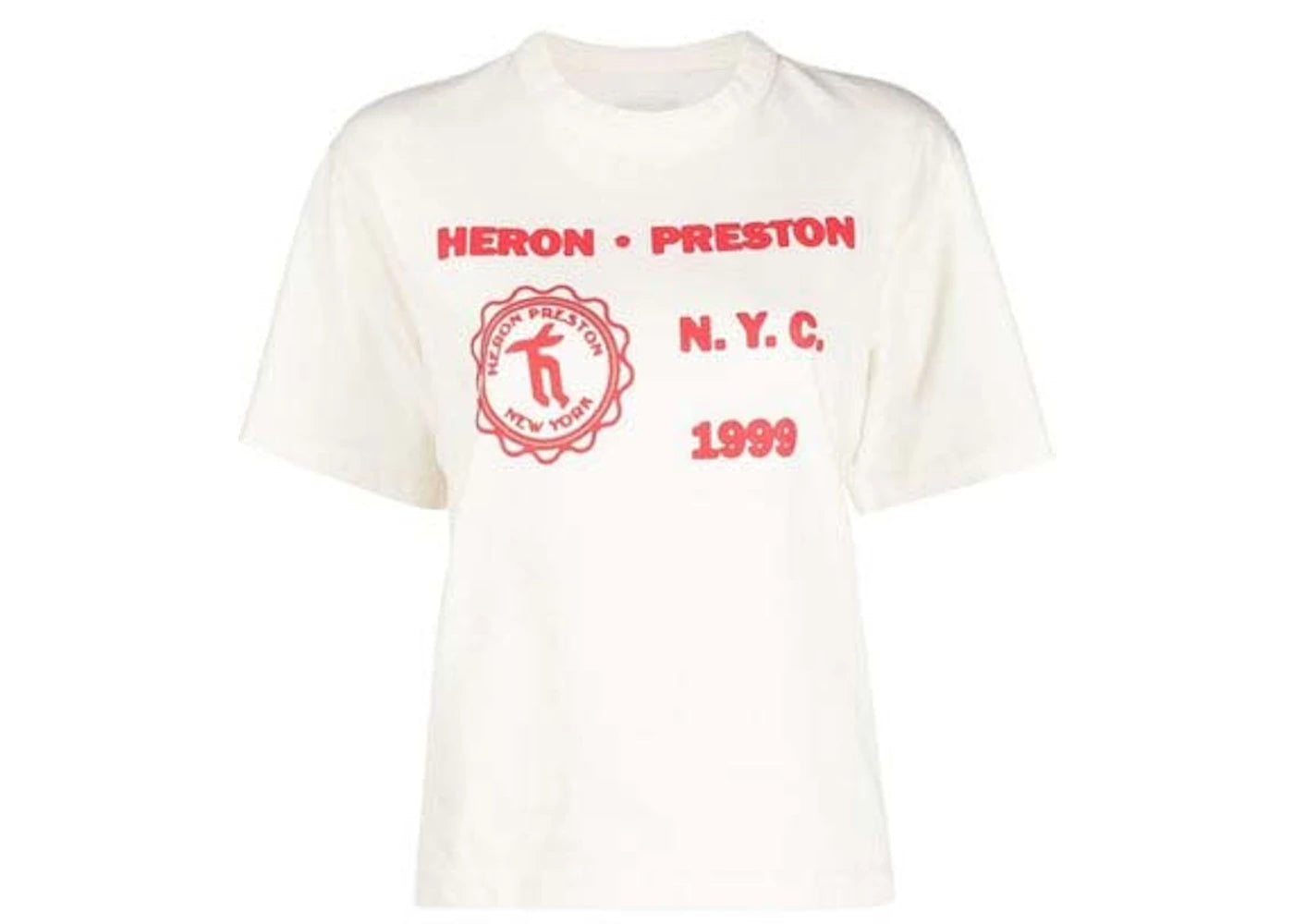 Heron Preston Medieval Heron SS Tee White/Red – Side Kicks