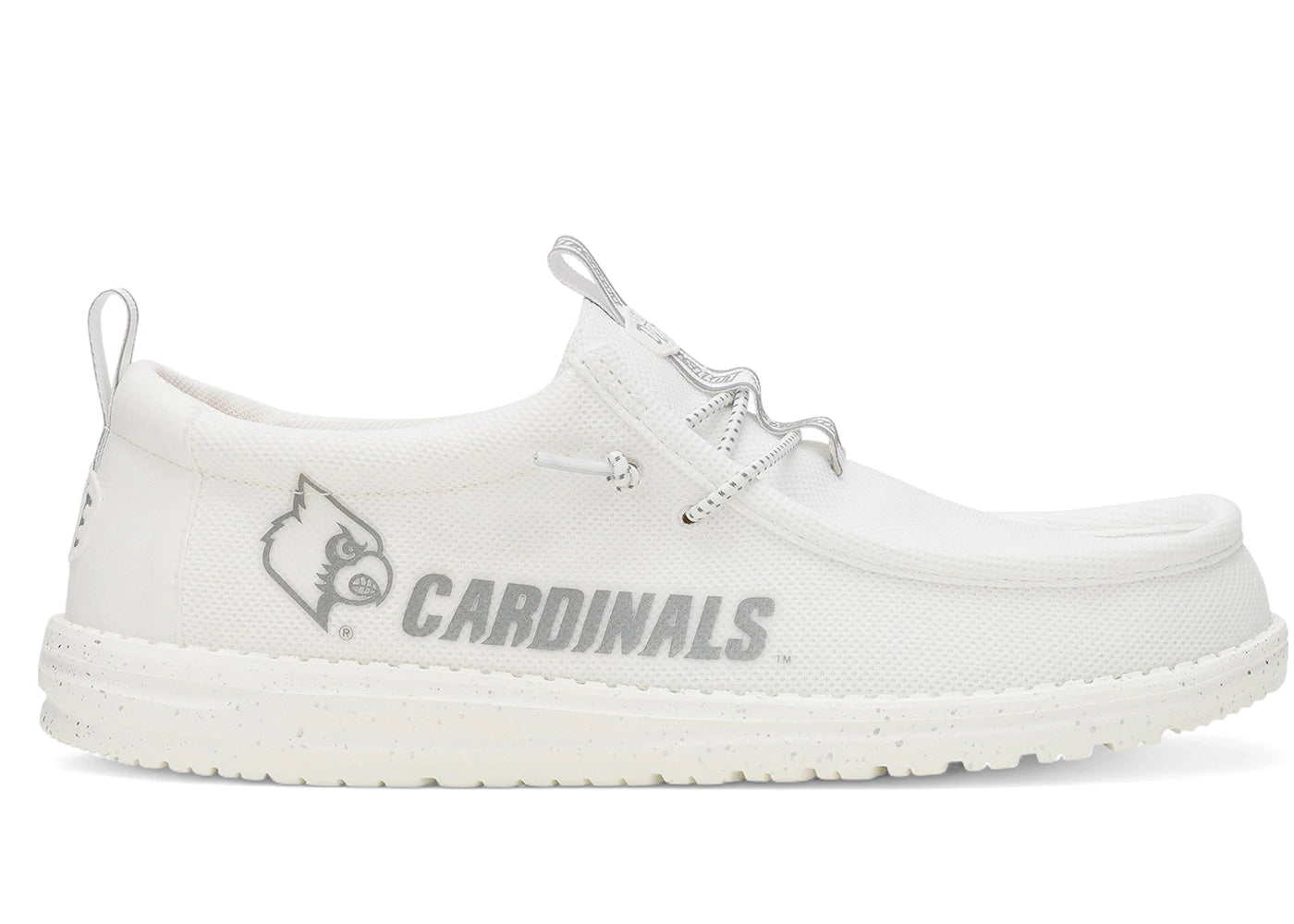Hey Dude Wally Louisville Cardinals White – Side Kicks