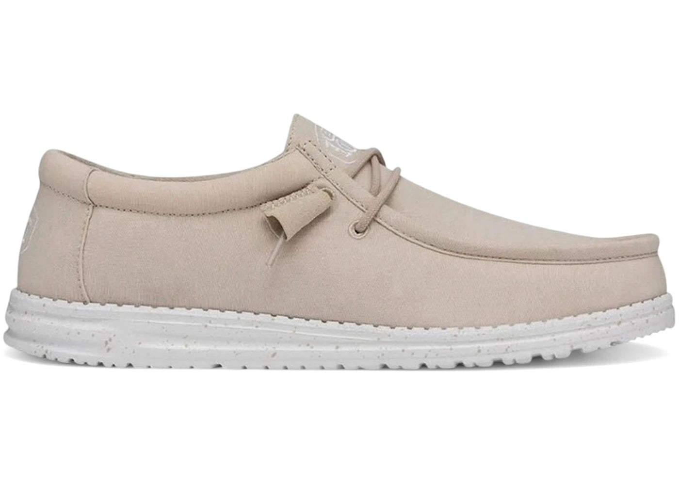 Hey Dude Wally Slub Natural Canvas – Side Kicks