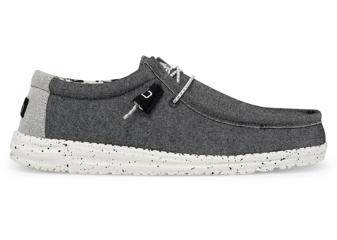 Hey Dude Wally Stretch Opal Black – Side Kicks