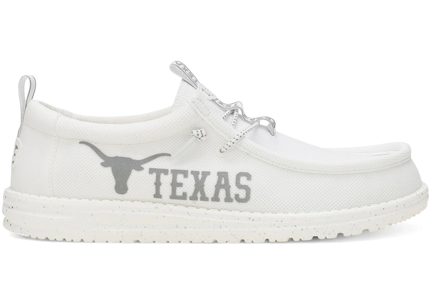 Hey Dude Wally Texas Longhorns White – Side Kicks