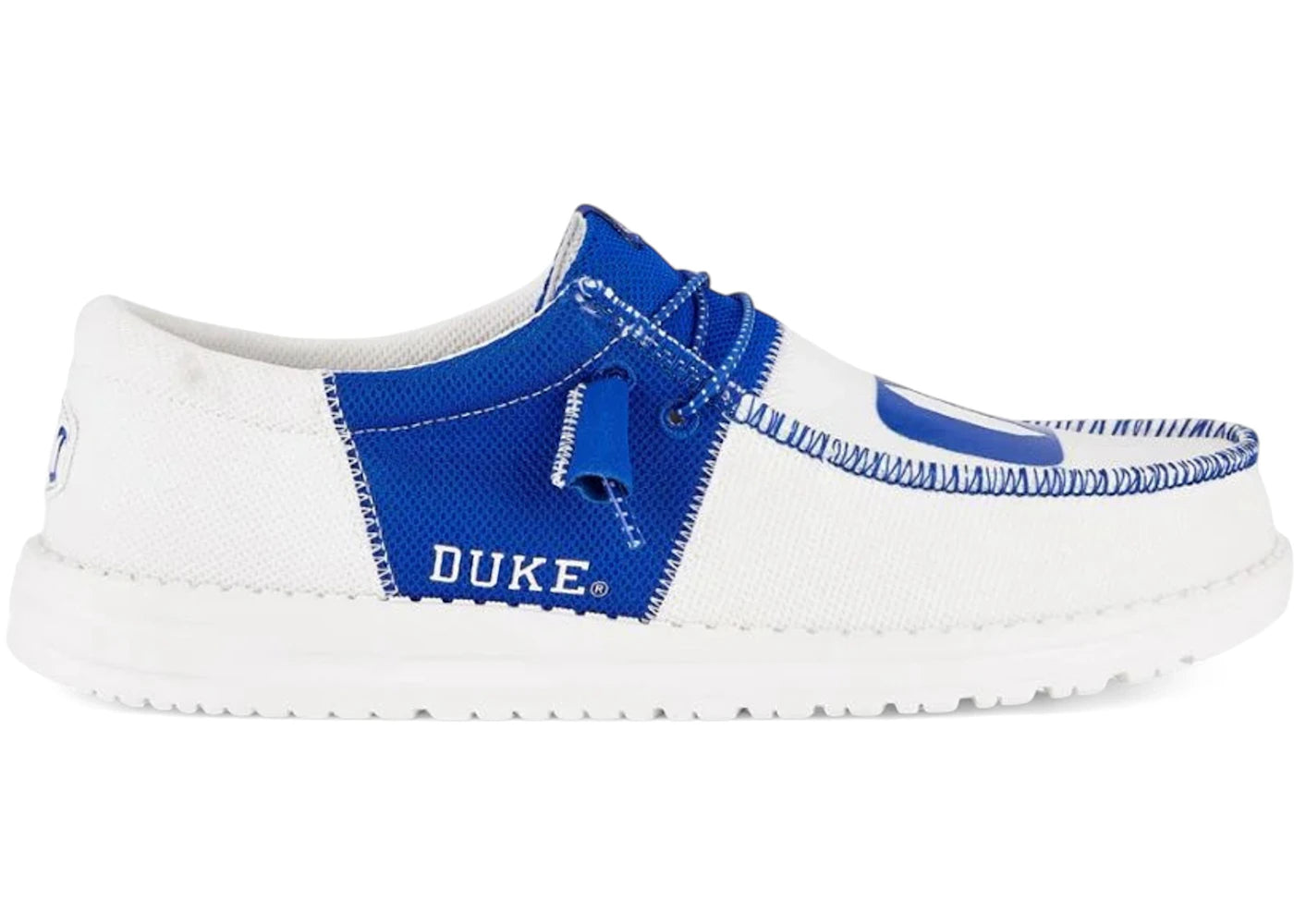 Hey Dude Wally Tri Duke Blue Devils White Blue – Side Kicks
