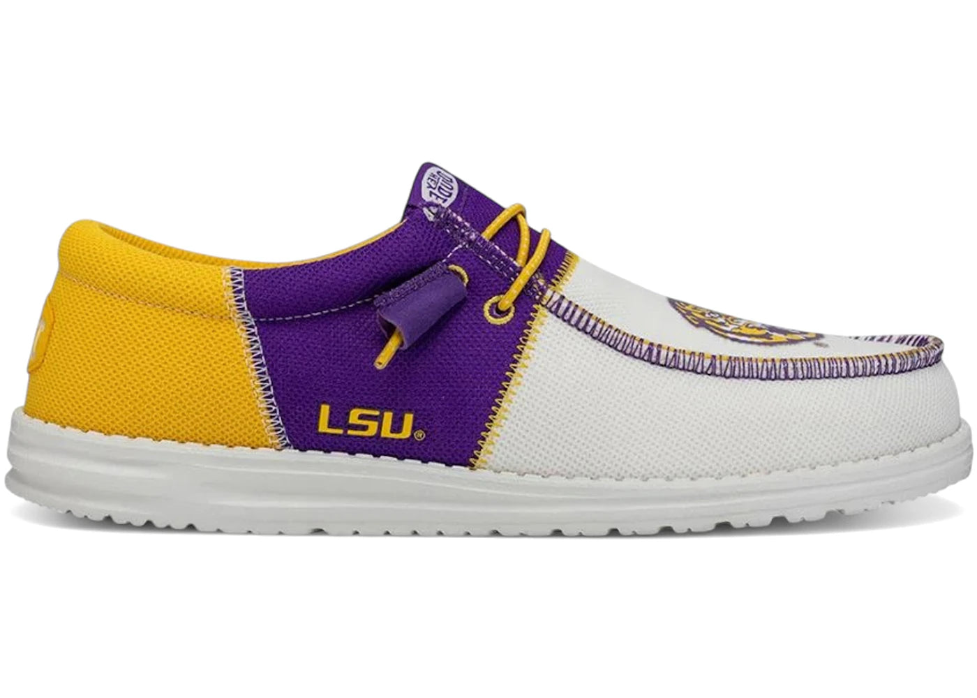 Hey Dude Wally Tri LSU Tigers Purple Gold – Side Kicks