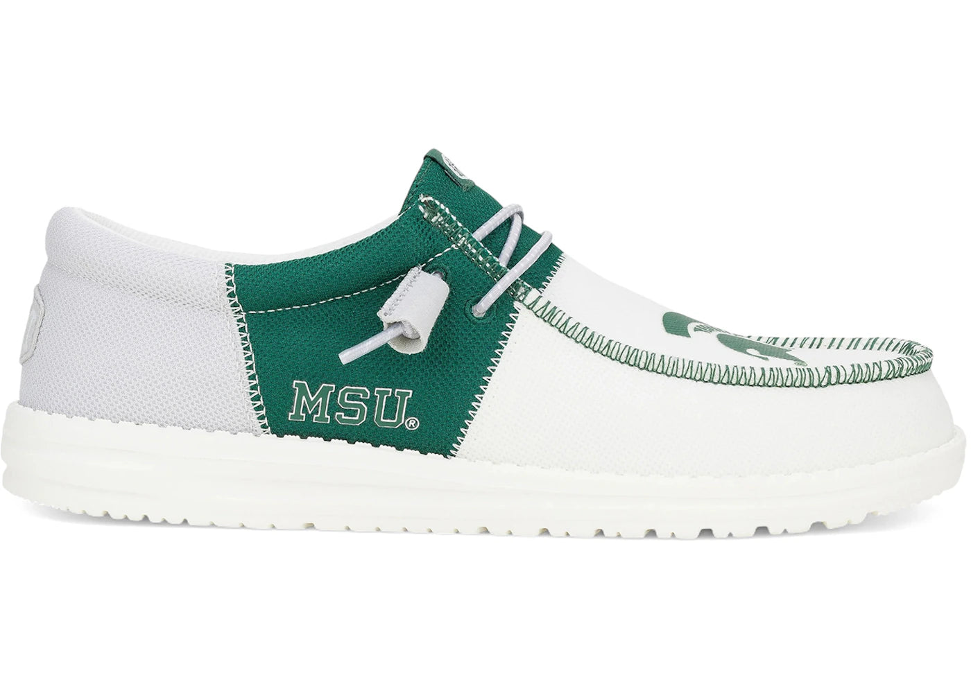 Hey Dude Wally Tri Michigan State Spartans Green – Side Kicks