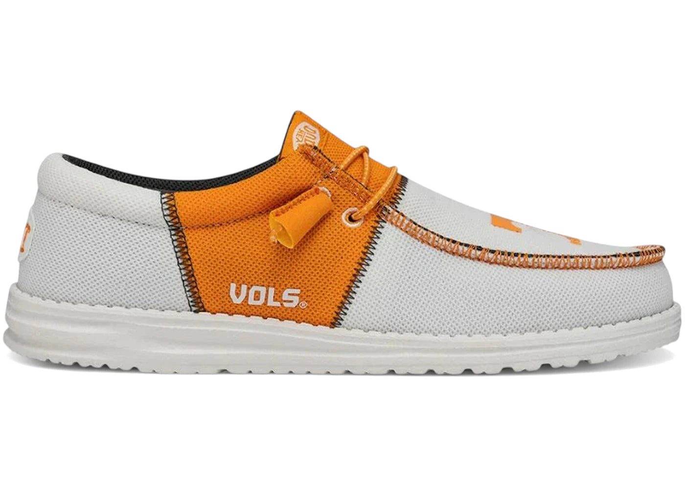 Hey Dude Wally Tri Tennessee Volunteers White Orange – Side Kicks