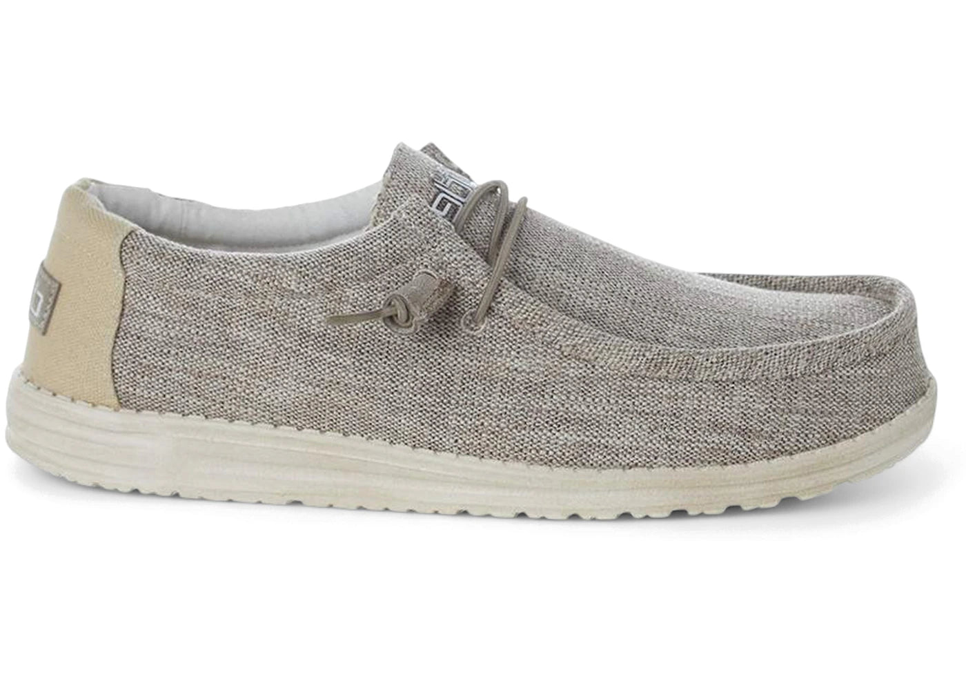 Hey Dude Wally Woven Beige – Side Kicks