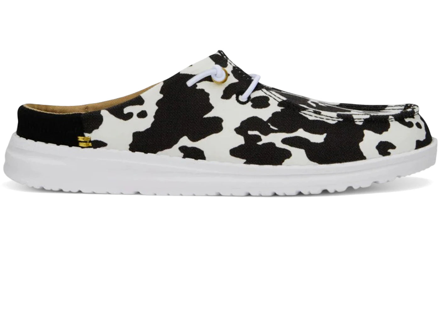 Hey Dude Wendy Slip Classic Cow Print (Women's) – Side Kicks